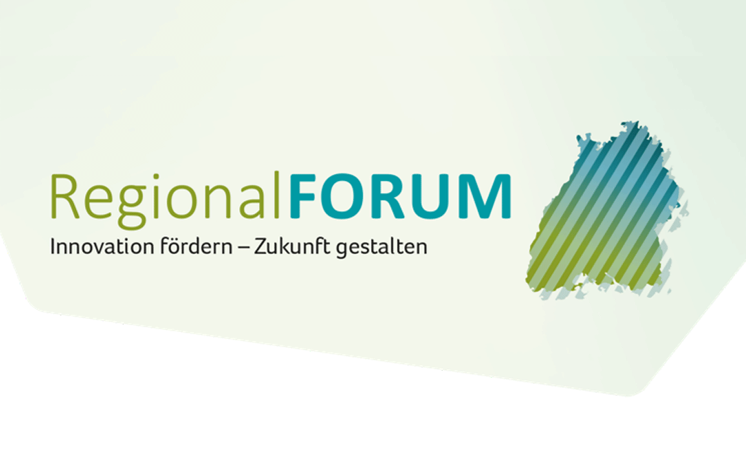 Ankündigung zur digitalen Veranstaltungsreihe Regionalforum - Digital ...