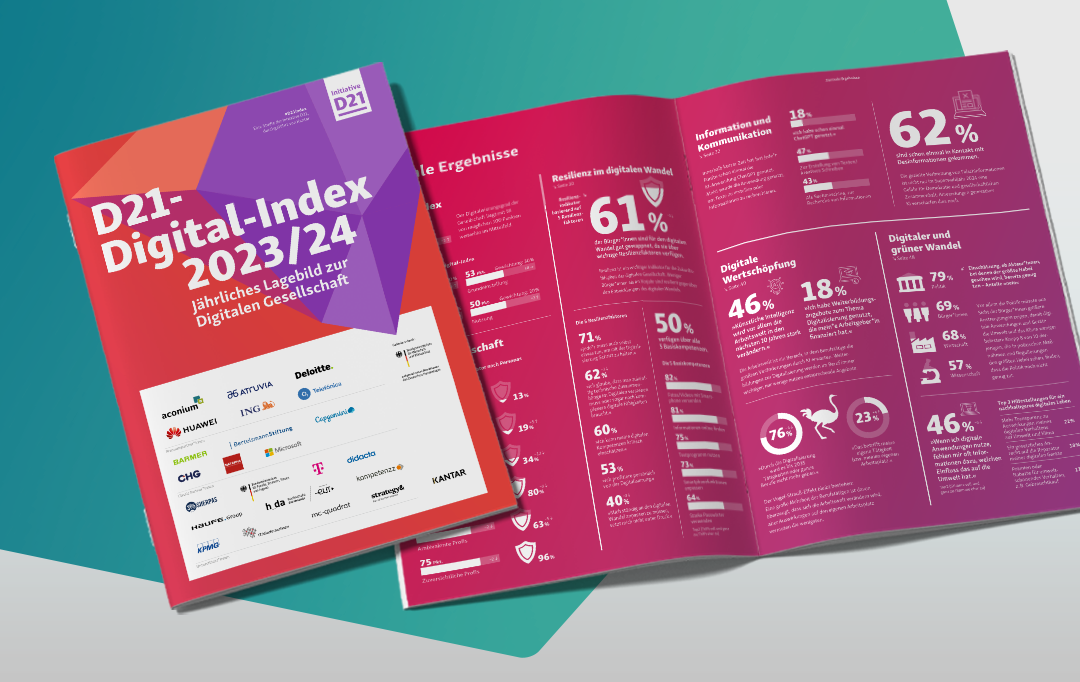 Neuer D21-Digital-Index unterstreicht: Deutsche Gesellschaft wird digitaler – bleibt aber ...